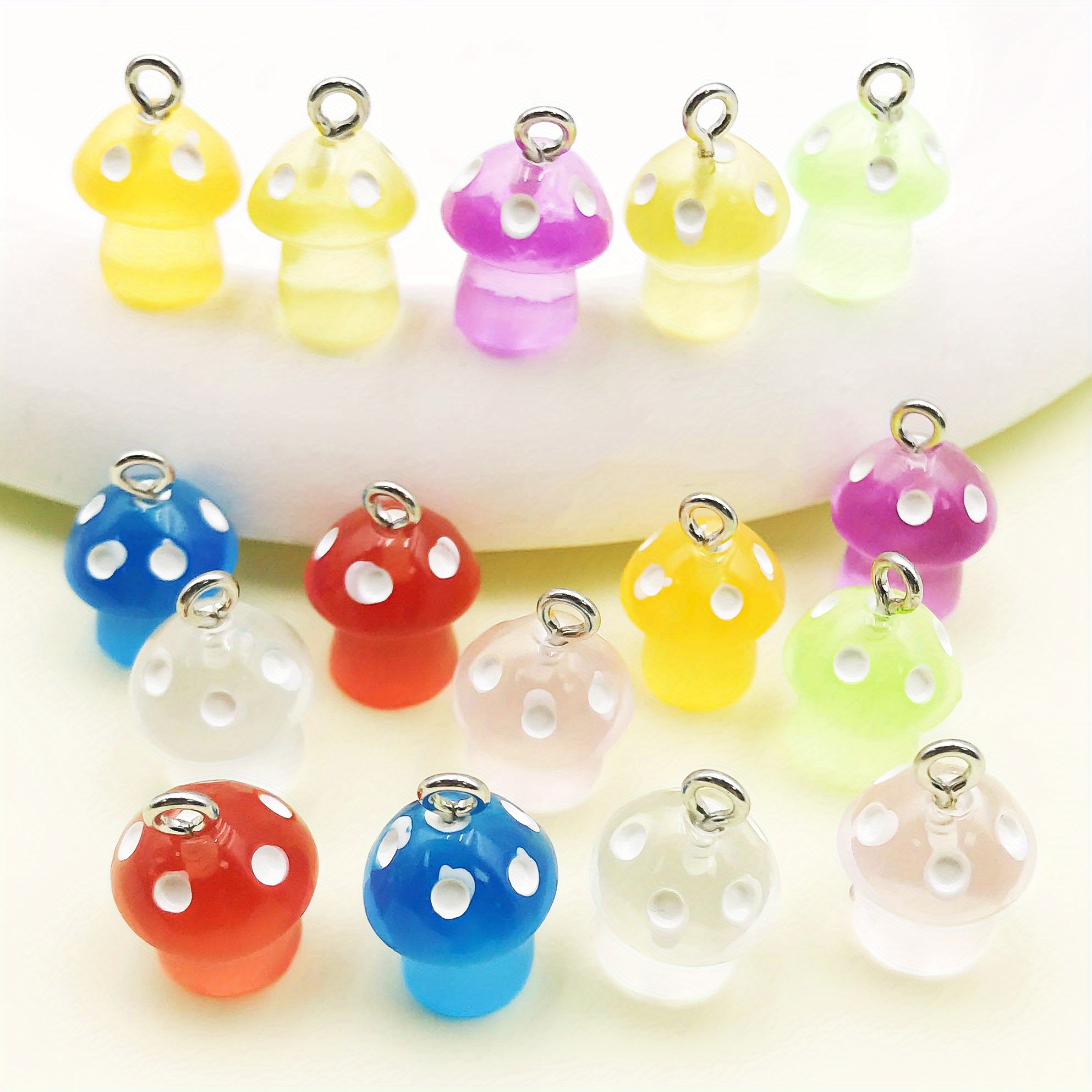 Mixed Color Luminous Cute Resin Pendants - Temu Norway