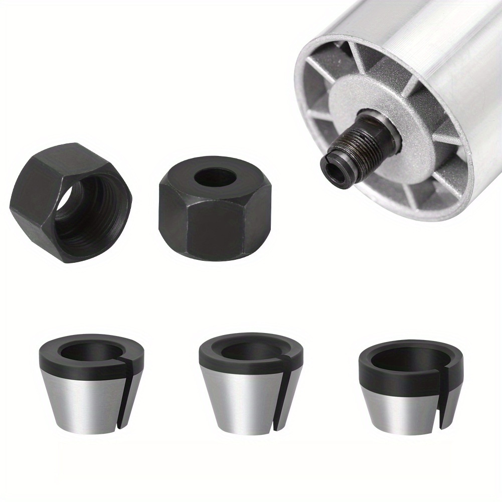 Woodworking Router Bit Trimming Machine Collet Set - Temu