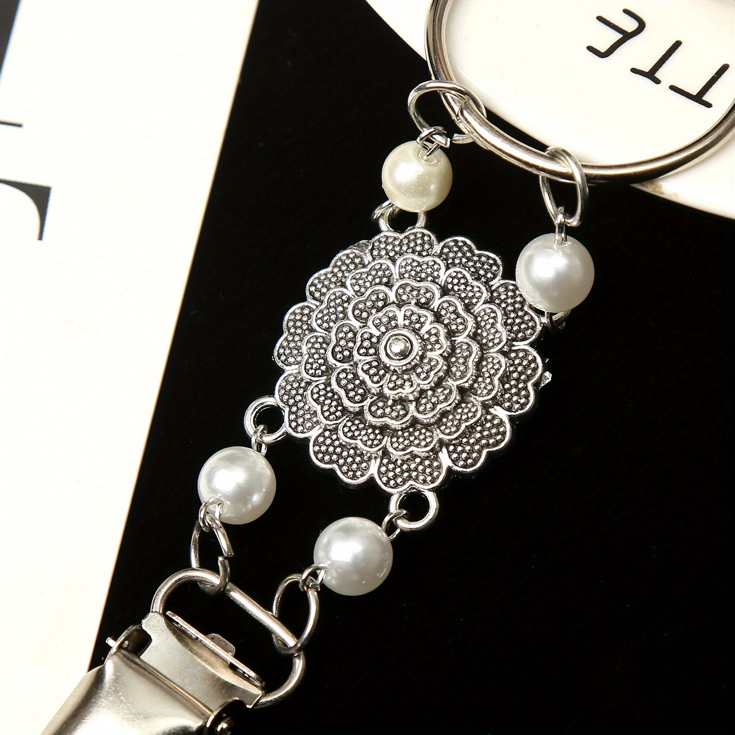 vintage alloy flower travel hat clip outdoor straw hat clip - Temu Norway