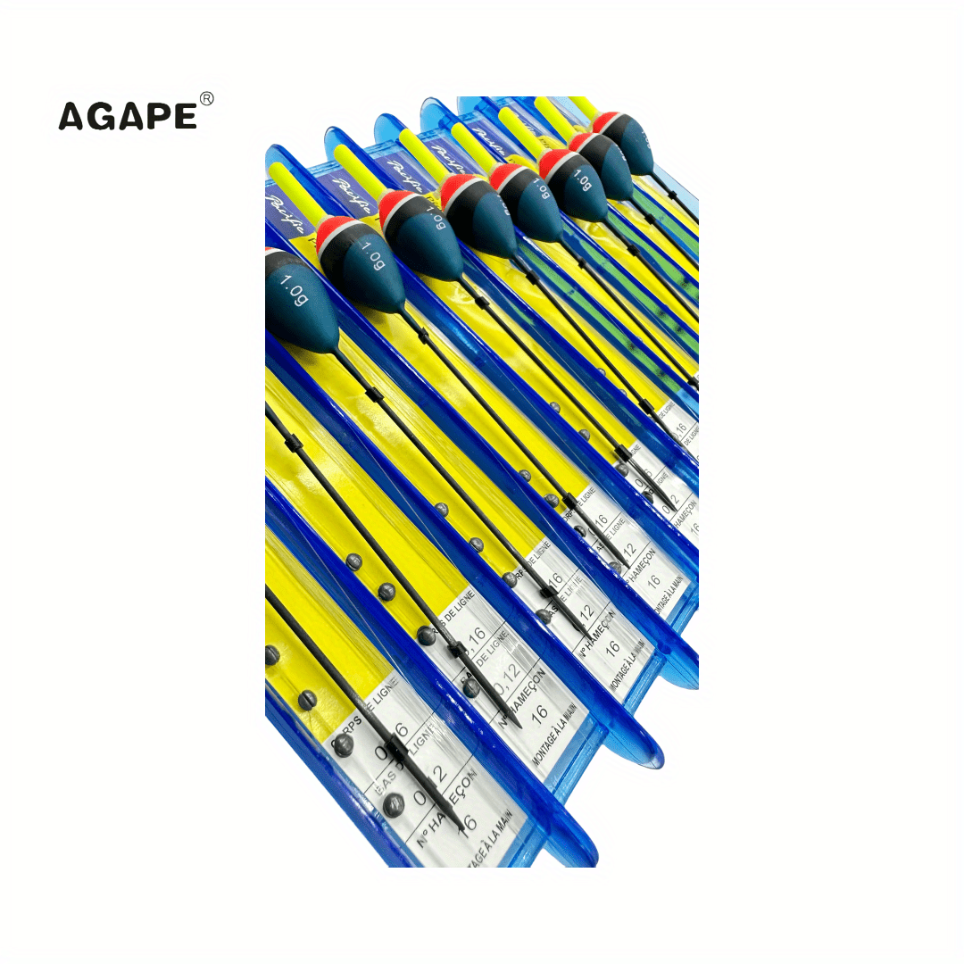 Fishing Tackle Set 55*9*3cm Fishing Tackle Box With 12pcs Balsa Wood ...
