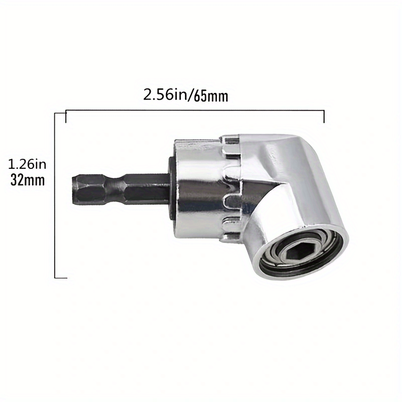 Electric Bit Right Angle Hexagon Shank Black Alloy Steel - Temu United ...