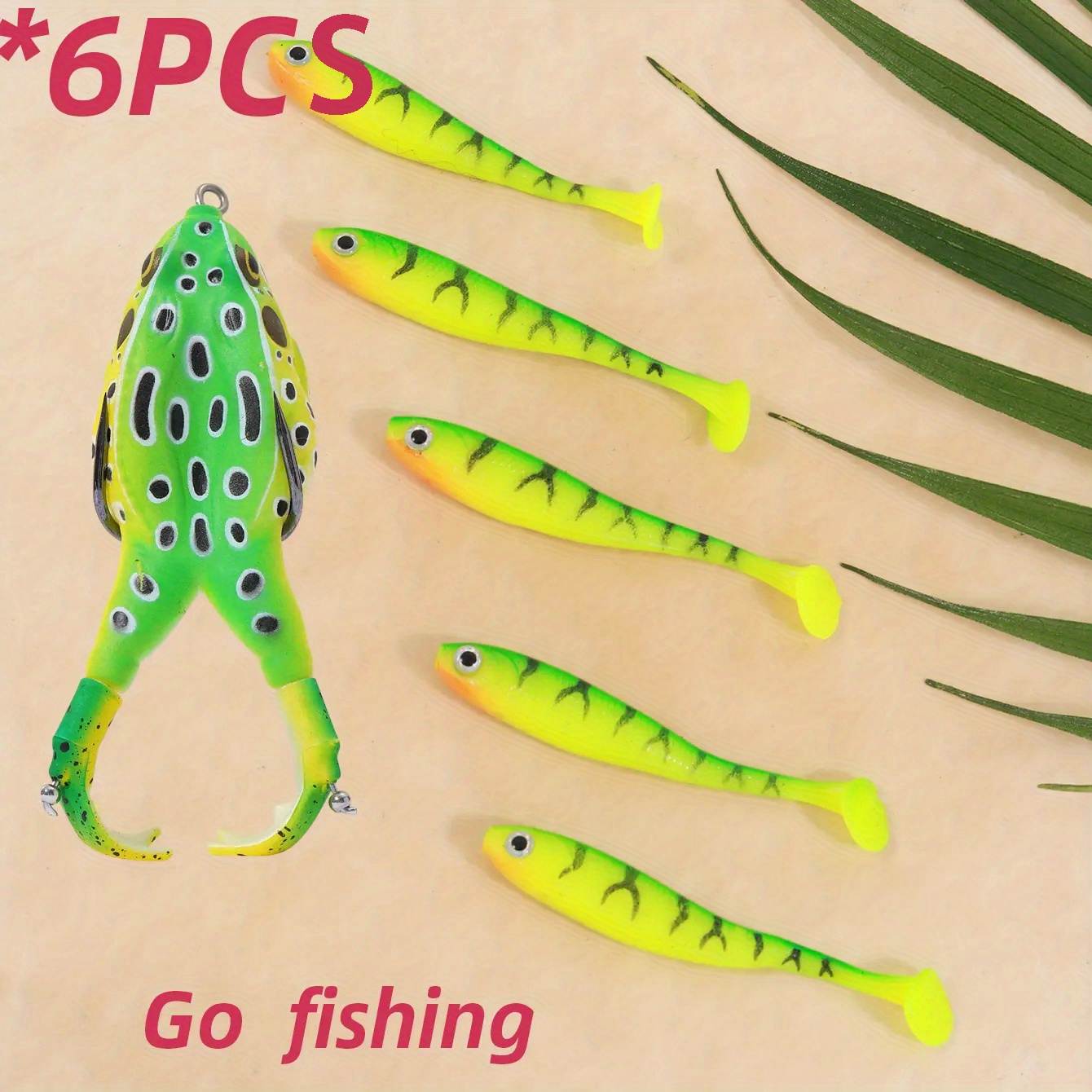 Topwater Artificial T tail Soft Fishing Lure Bionic Plastic - Temu ...