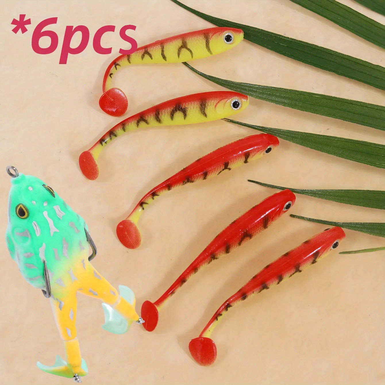 Topwater Artificial T tail Soft Fishing Lure And Bionic - Temu Australia