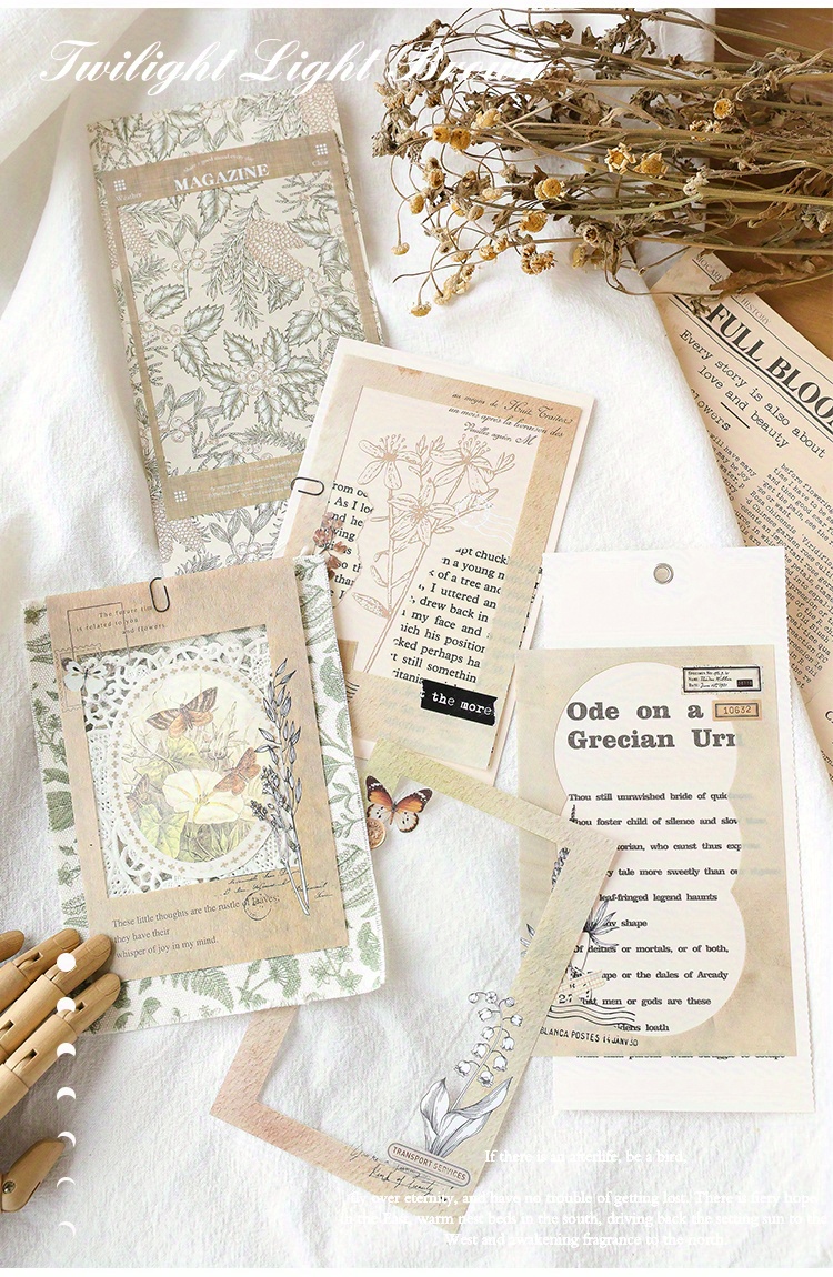 Photon Series Pet Sticker Package Retro Border - Temu Ireland