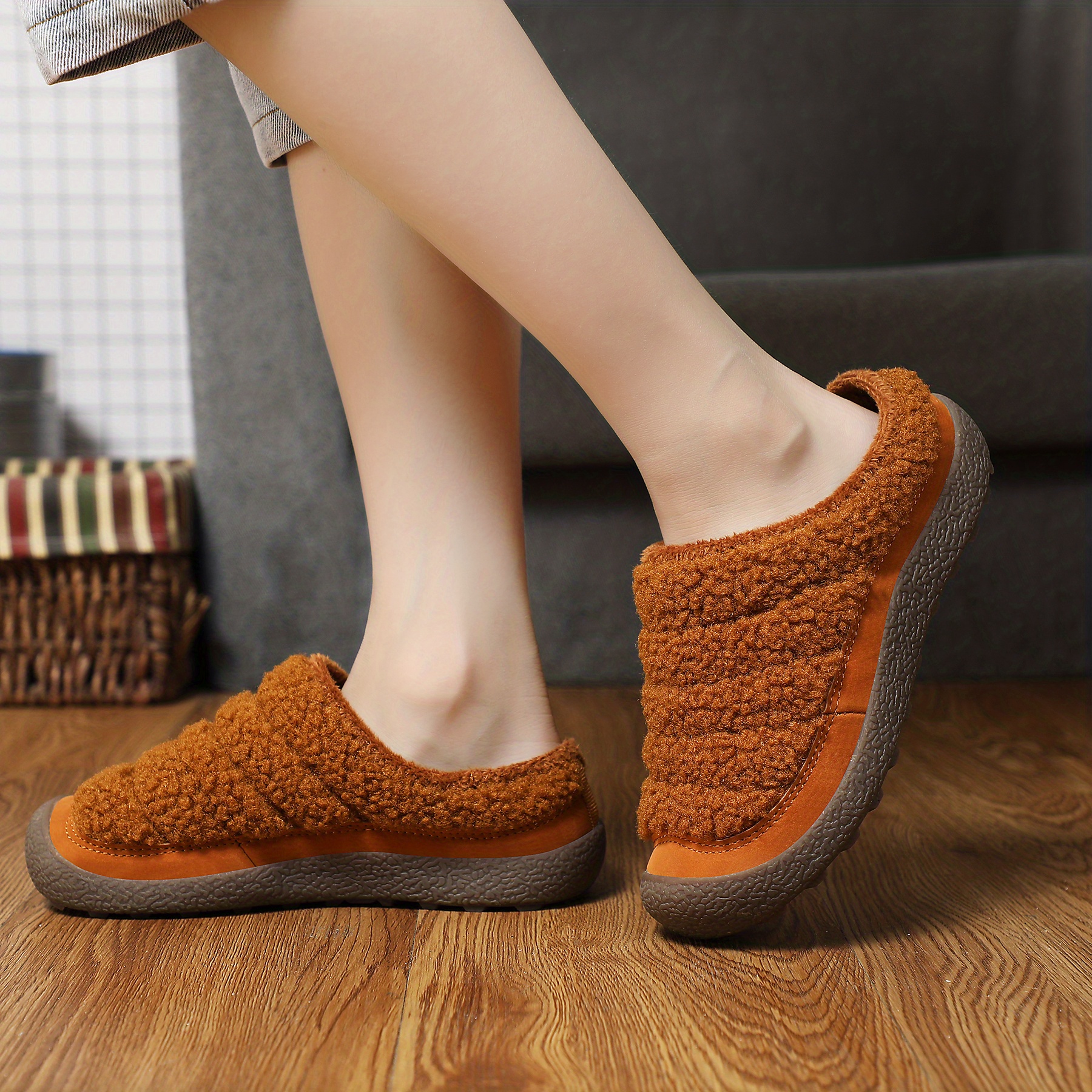 Kids Boys Girls Warm Cozy Fuzzy Slides Comfortable Soft - Temu Netherlands