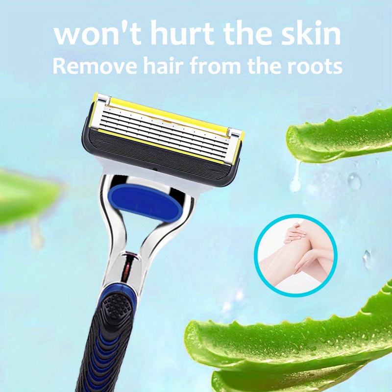 5 layers Reusable Blades Classic Shaving Razor Stainless - Temu New Zealand