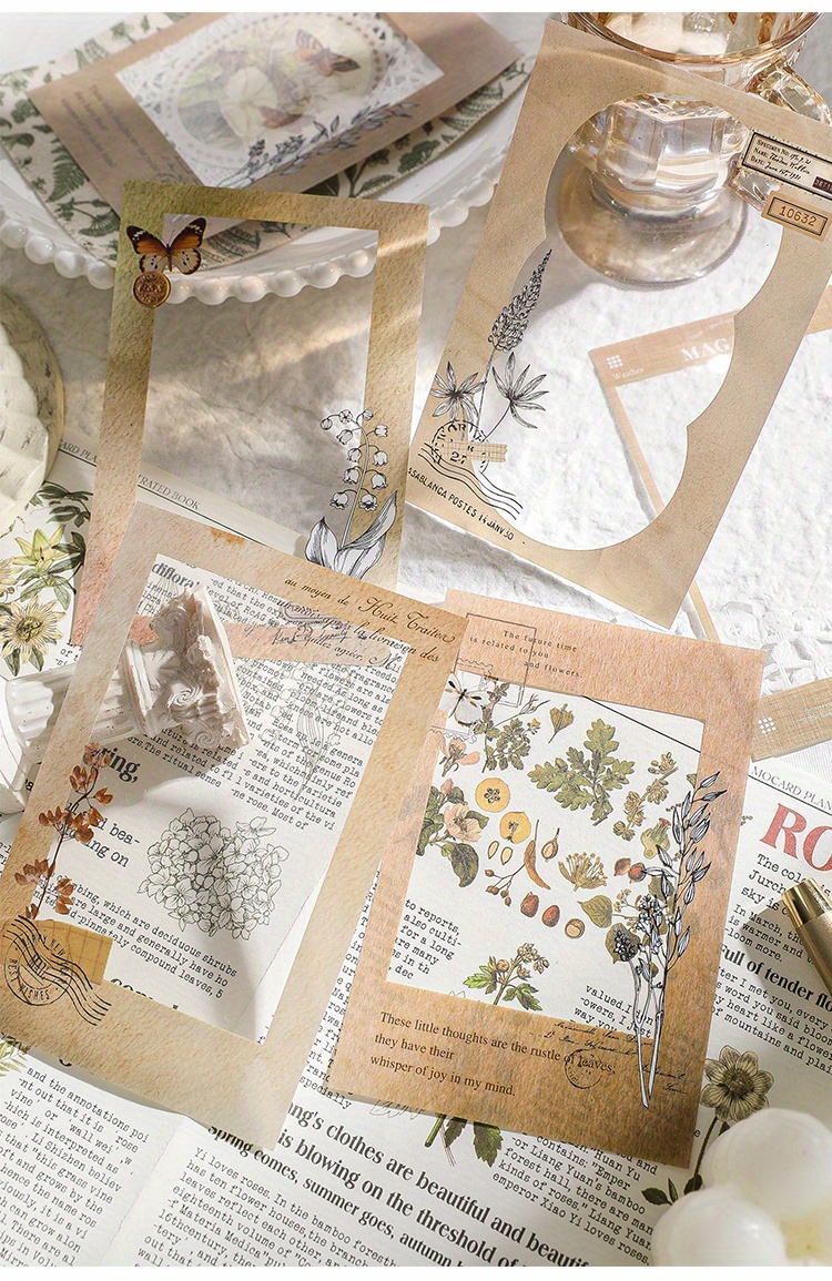 Photon Series Pet Sticker Package Retro Border - Temu Ireland