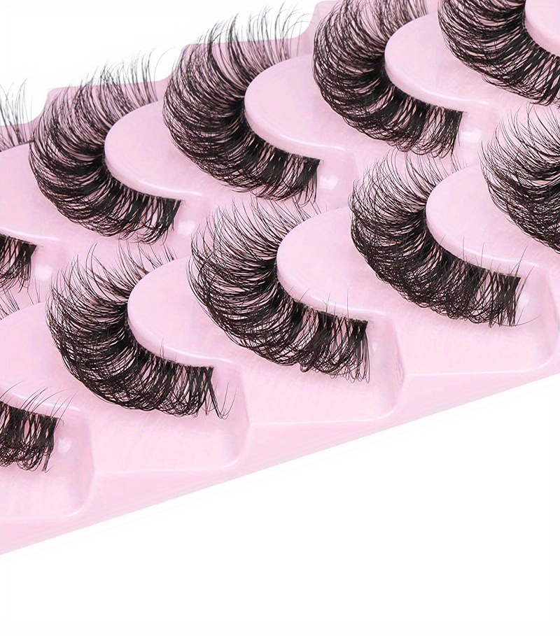 fluffy lashes clear band mink lashes soft natural long - Temu Netherlands