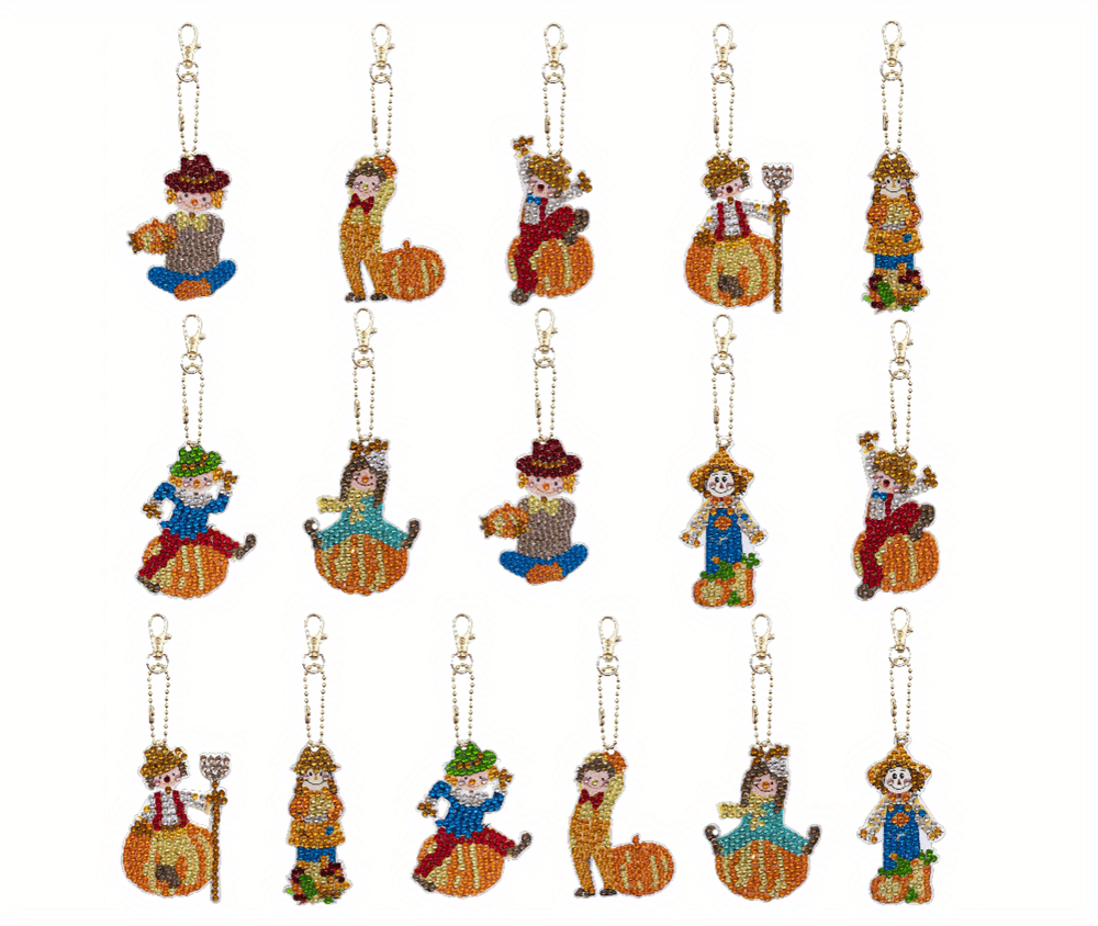 Diy Diamond Art Keychain - Temu United Kingdom