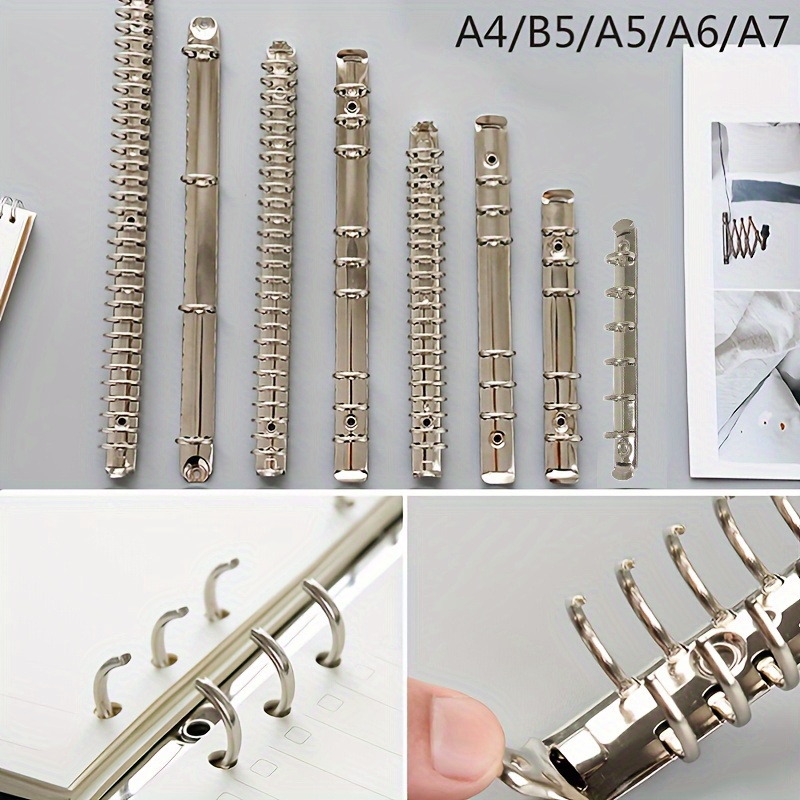 Metallspiralringar Pärmklämma För Dagbok Notebook Planner A4 - Temu Sweden