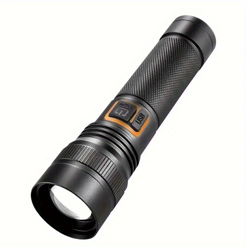 1pc Aluminum Alloy Multifunctional High Power Flashlight For Outdoor ...