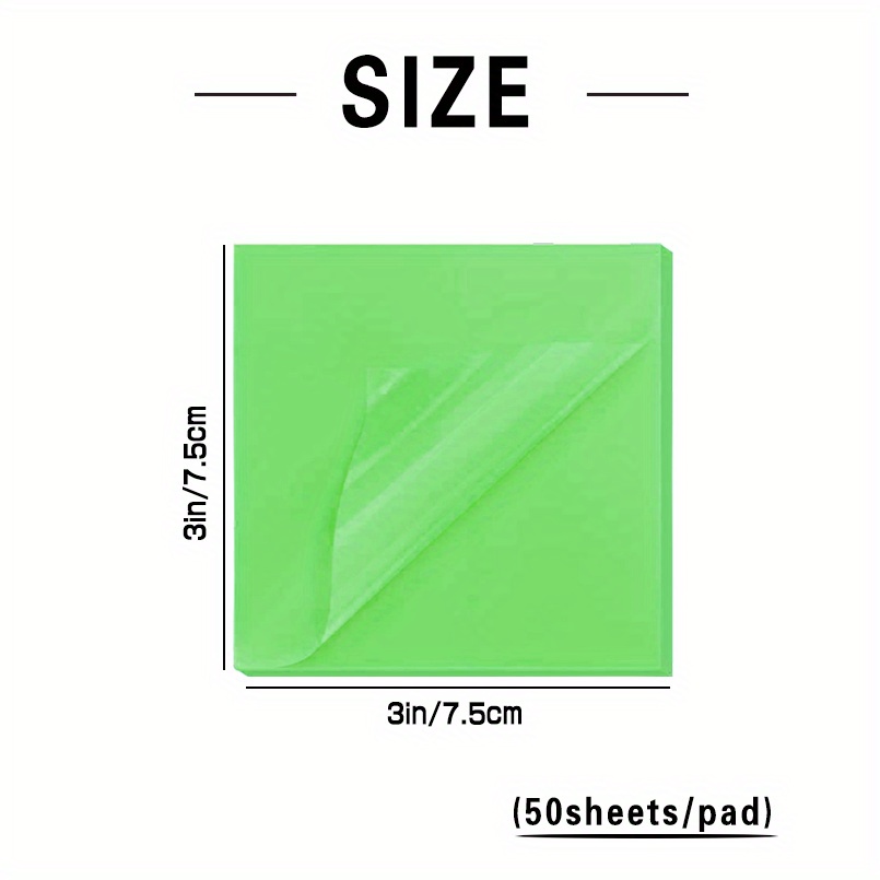 Transparent Sticky Notes 3x3 Sticky Notes Clear Sticky Notes - Temu New ...