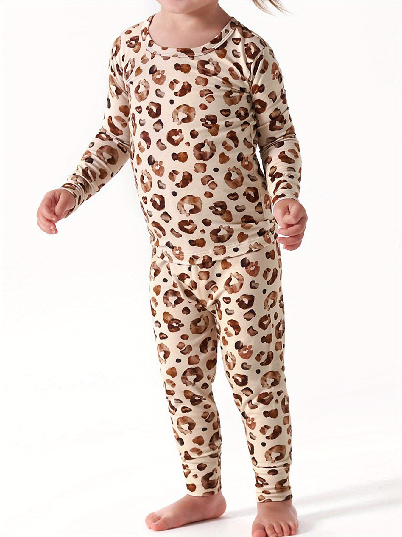 Kid's Tie dye Pajamas Long Sleeve Top Pants Set - Temu United Kingdom