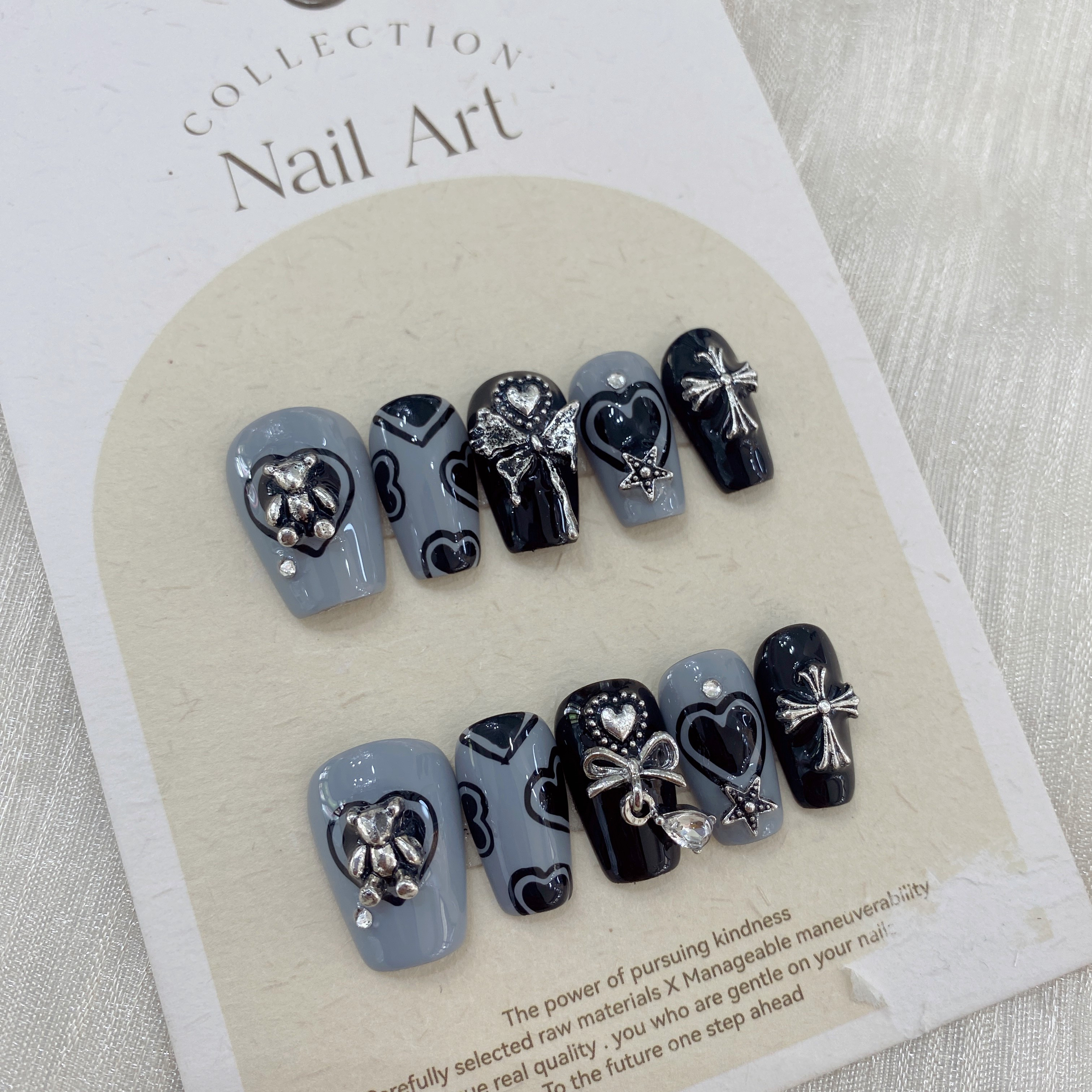 length Square Shape Press Nails Nail - Temu Ireland
