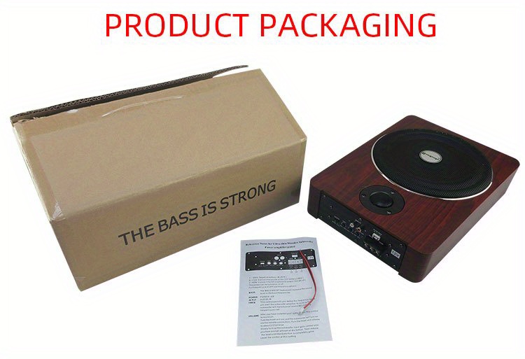 Car Seat Subwoofer System Slim Design Active Power Amplifier - Temu Kuwait
