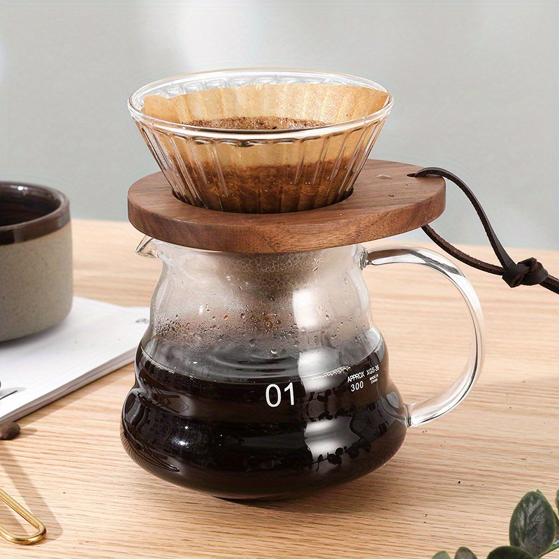 French Style Hand Brew Wooden Coffee Tray Camping Travel - Temu Australia