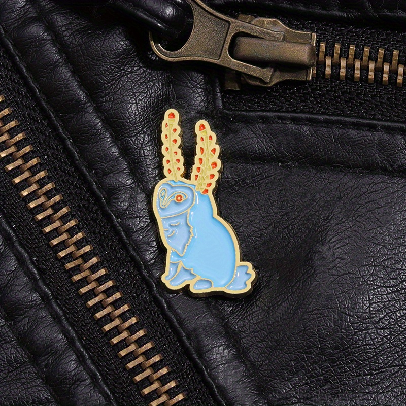 Enamel Pins Men Fantasy Animal Brooches - Temu Canada