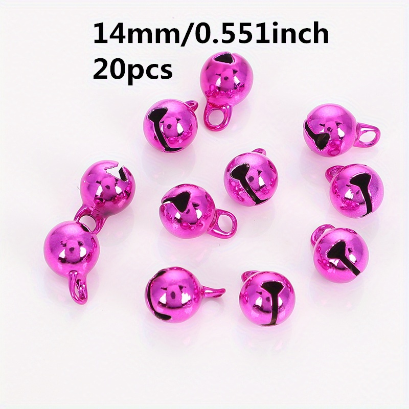 Christmas Colorful Iron Small Bell Pendant Handmade Jewelry - Temu ...