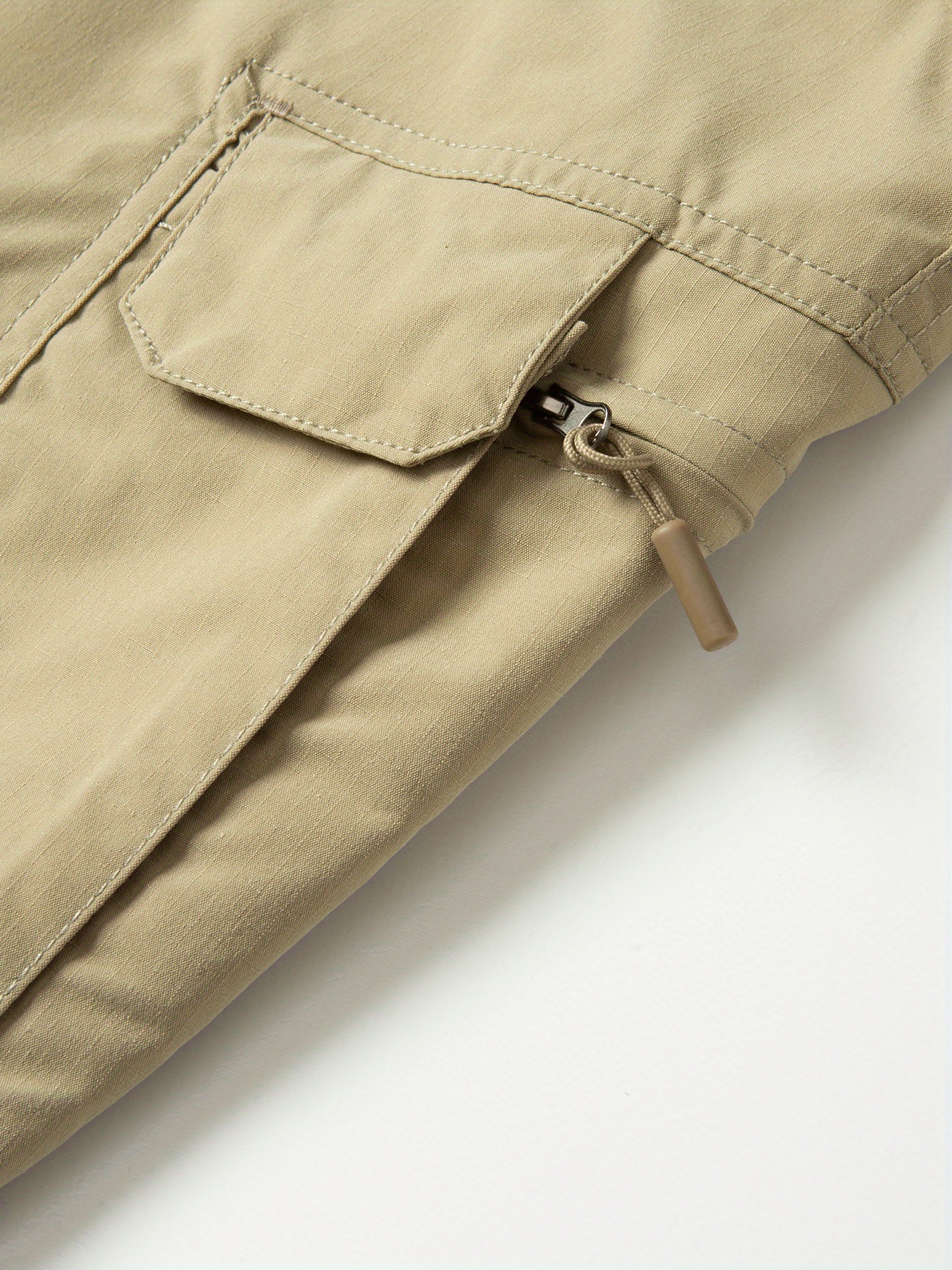 Solid Men's Straight Leg Cargo Pants Loose Casual Outdoor - Temu Ireland