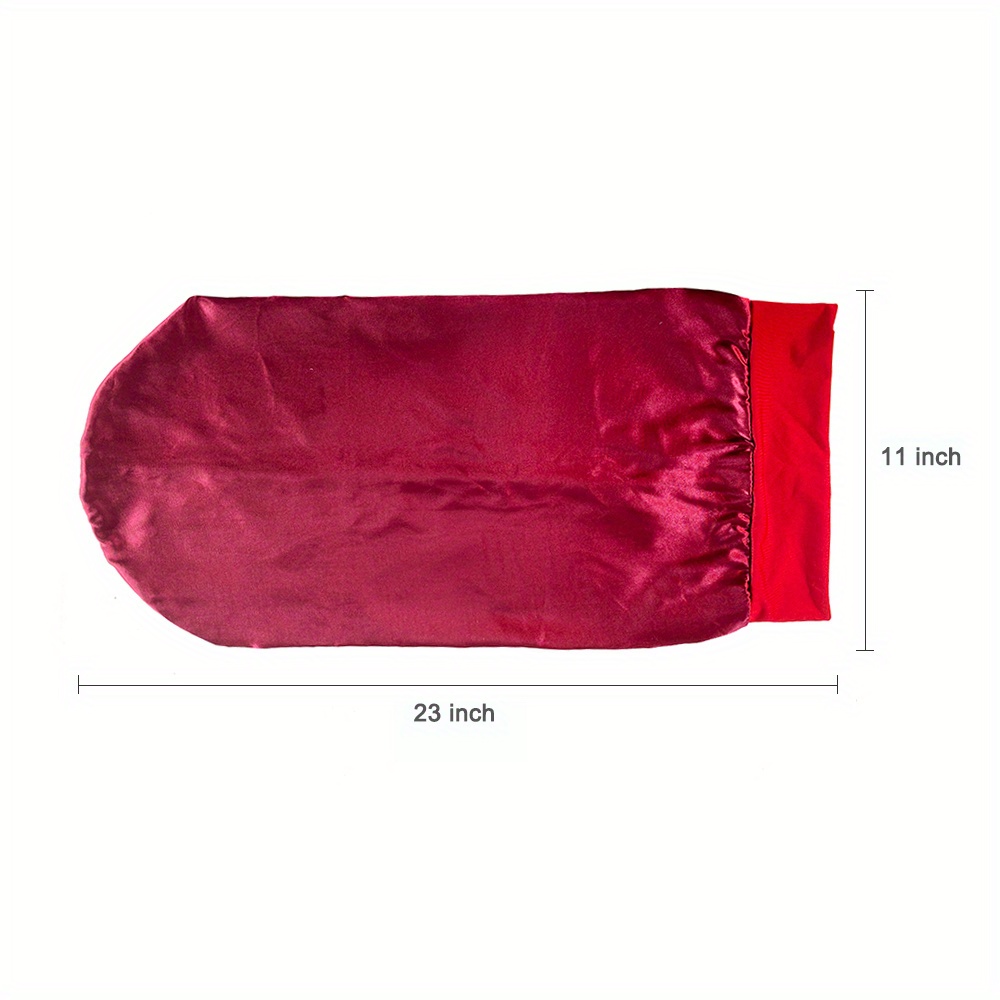 Long Satin Bonnet Silk Bonnet Hair Bonnet Sleeping Long - Temu Canada