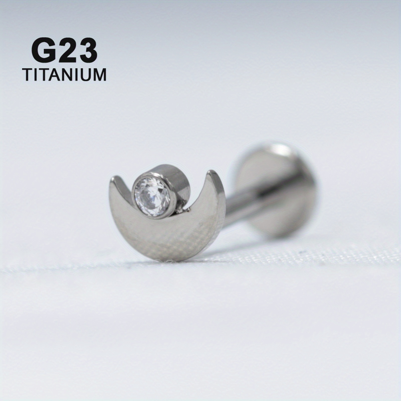 Shell Triangle Etc Shape Ear Bone Nail Elegant Titanium Steel Body ...
