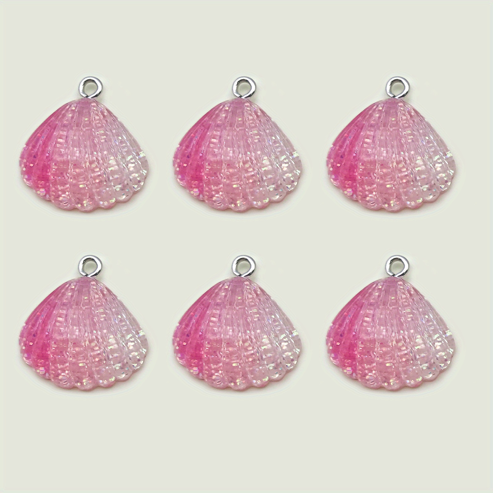 Transparent Colorful Gradient Color Shell Design Inlaid - Temu Ireland