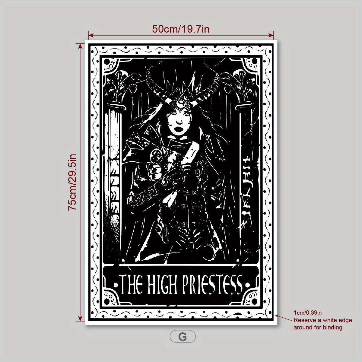 Vintage Tarot Painting Witch Astrology Print Art - Temu