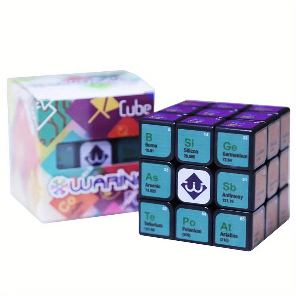 Educational Toy Gift Three order Magic Cube Uv Printing - Temu Australia