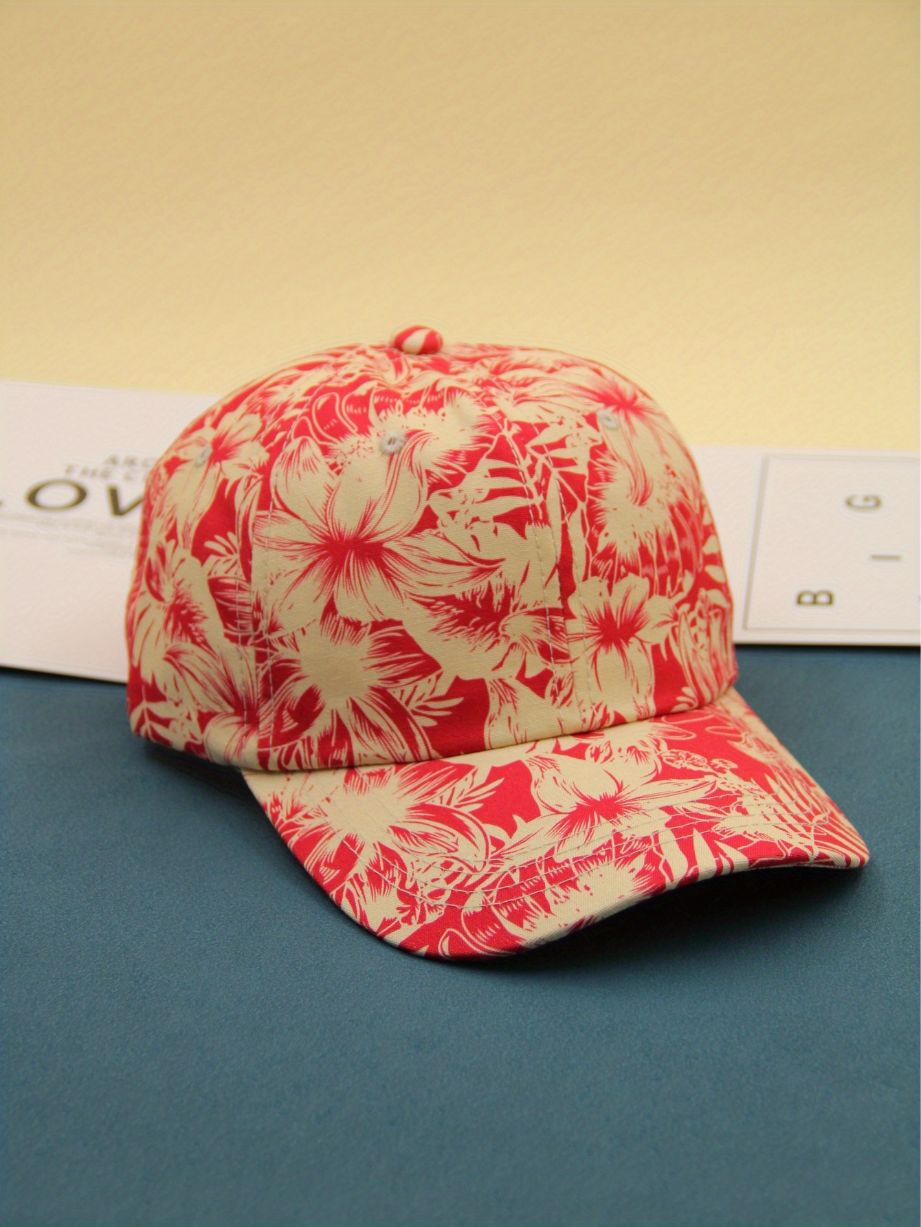 Hawaii Leaf Print Baseball Cap Unisex Hip Hop Dad Hat - Temu