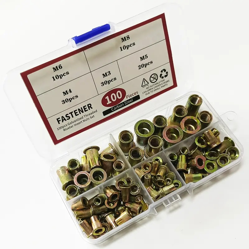 Rivet Nut Kit: Zinc - Temu Netherlands