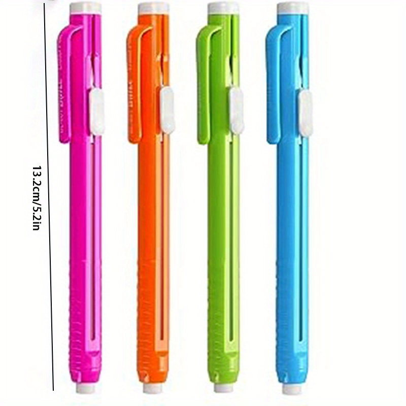 Retractable Mechanical Eraser Pen Erasers Assorted - Temu Canada