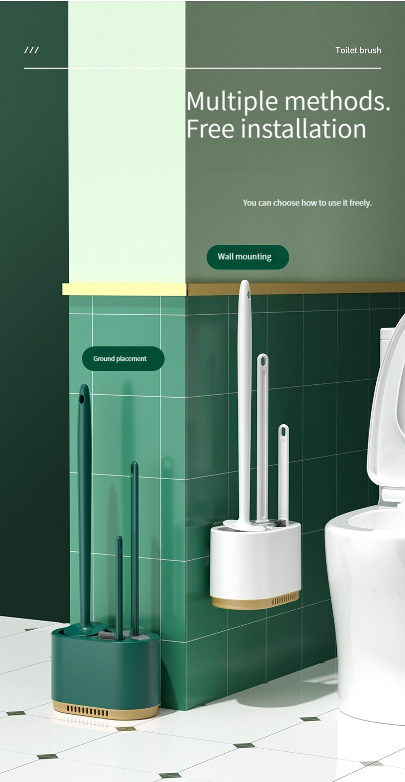 long handle silicone cleaning brush punch mounted - Temu Norway