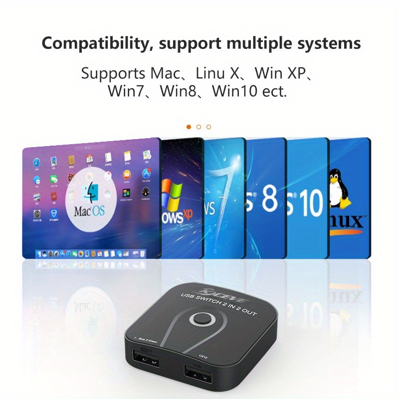 Usb 스위처 2 In 2 Out 분배기 프린터 마우스 키보드 공유기 Temu Republic Of Korea