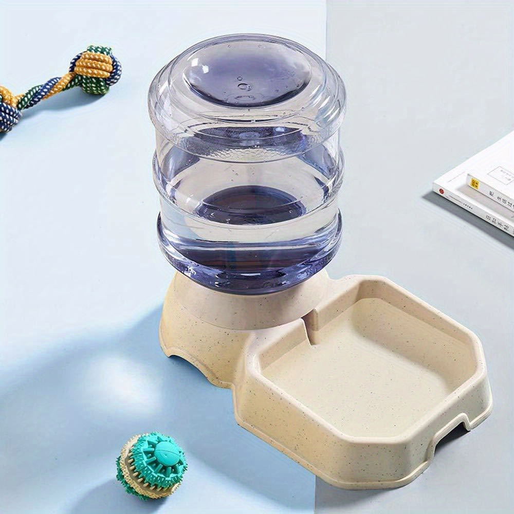 Automatic Pet Water Fountain Dog Food Dispenser Large - Temu Canada