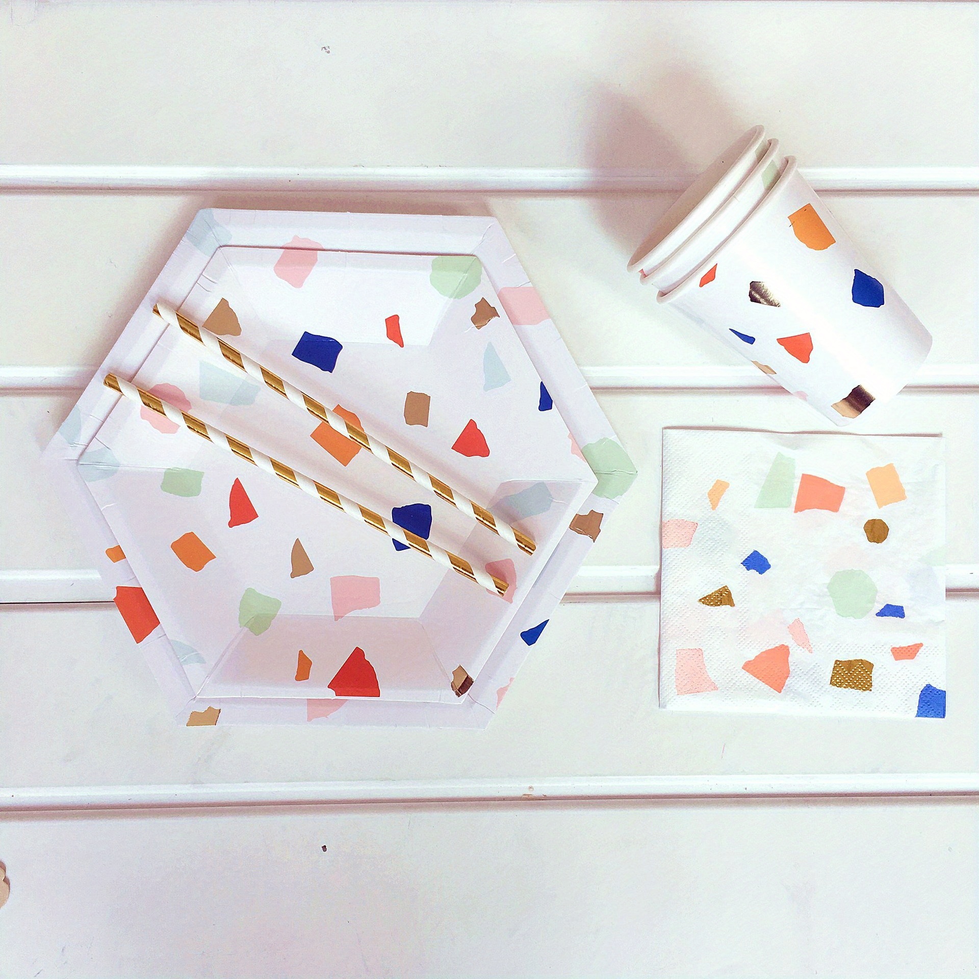 new cake plate party plate cup paper towel paper plate - Temu New Zealand