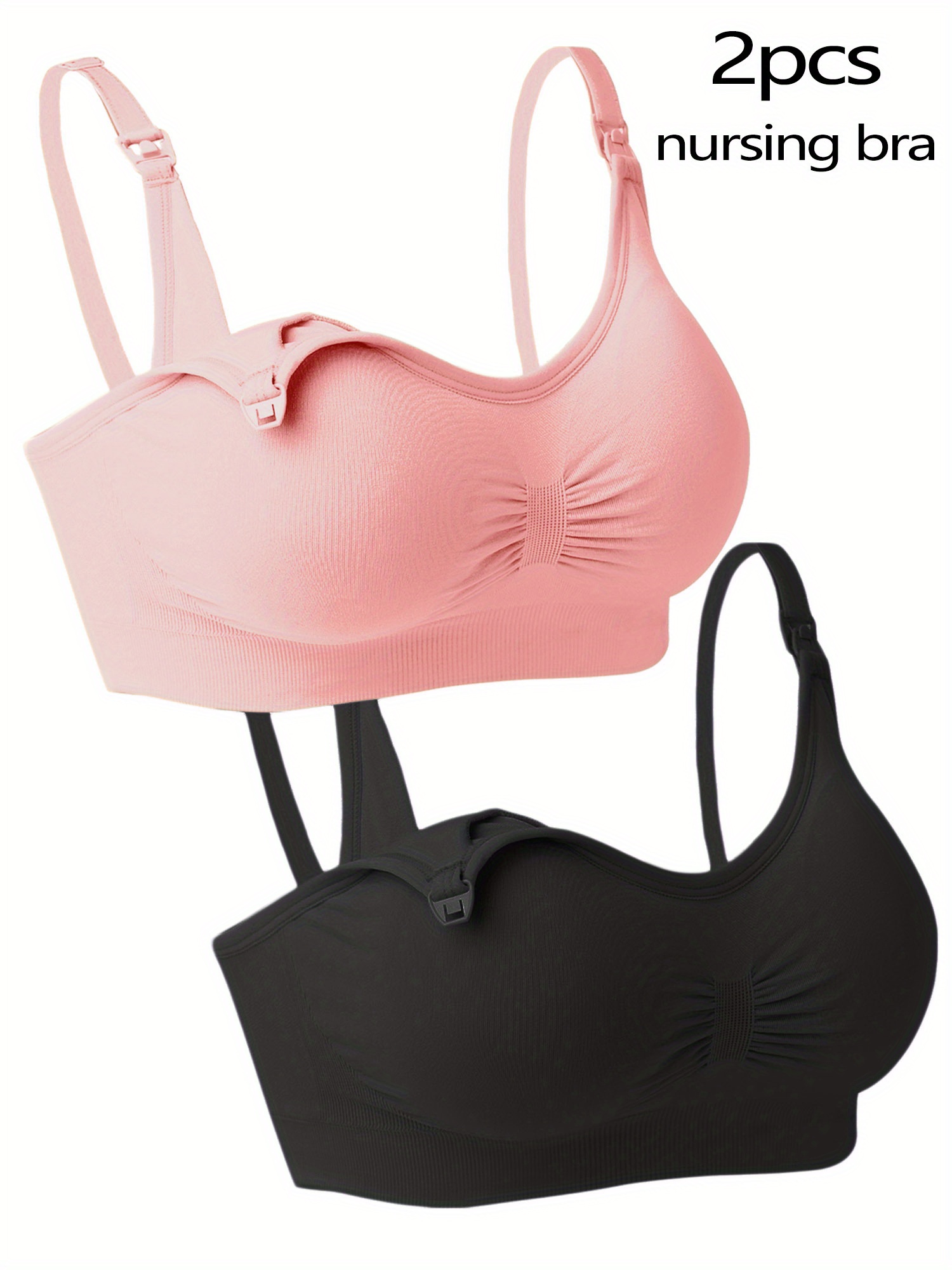 Plus Size Feeding Lingerie Without Steel Ring Oversized - Temu