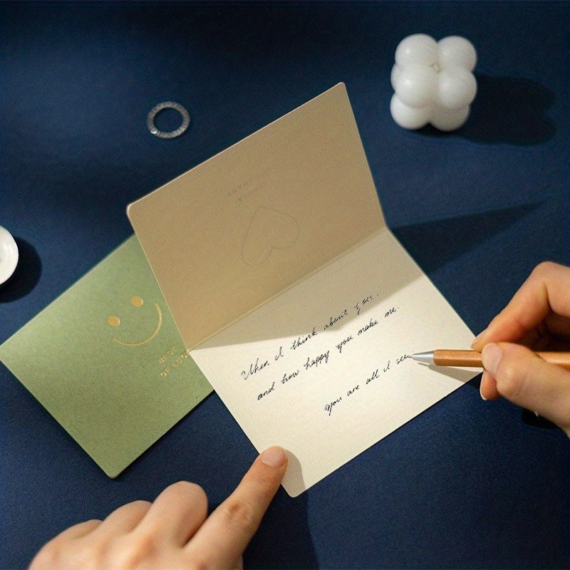 Mini Message Cards With Envelopes Thank You Cards Greeting - Temu