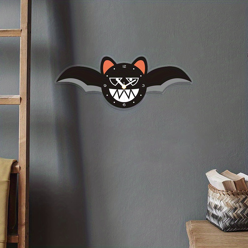 1pc 3 wall clock halloween decor ghost witch clock fall halloween room ...