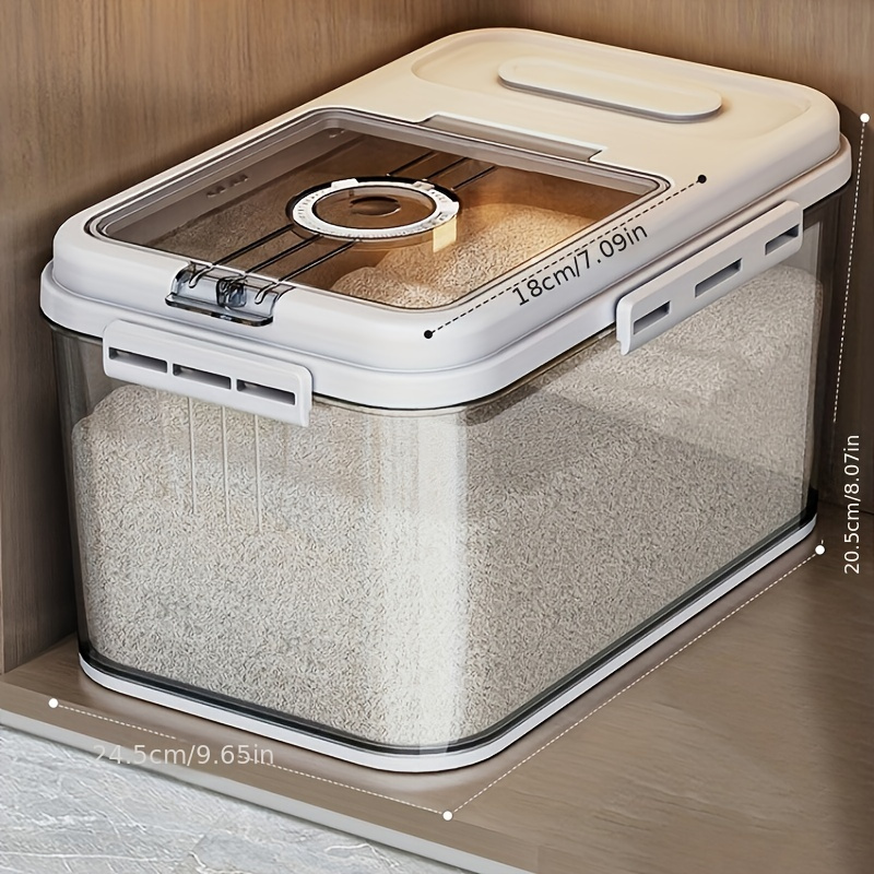 Kitchen Rice Storage Box Moisture proof Rice Bucket Insect - Temu