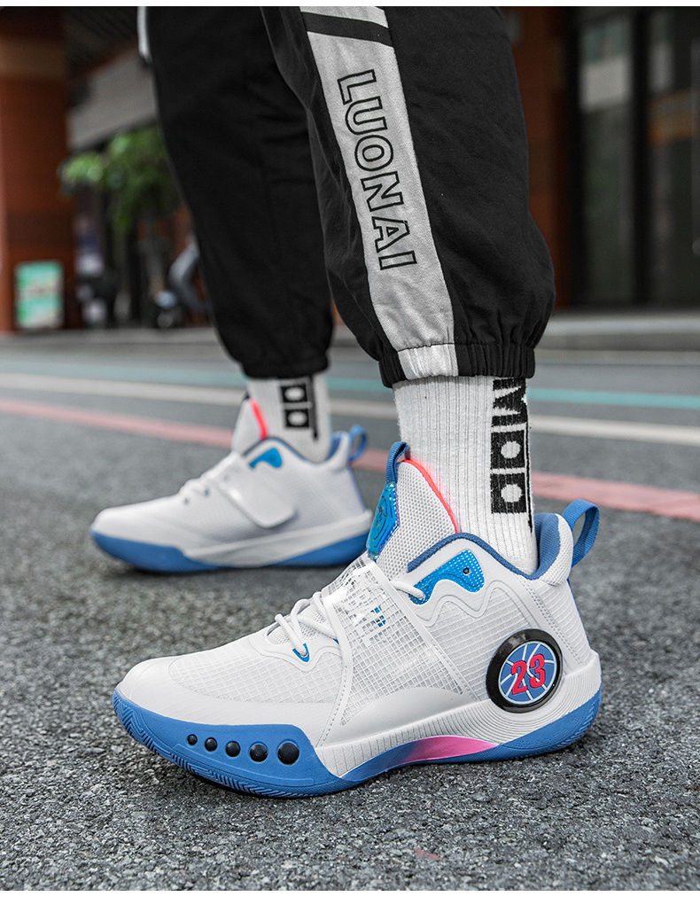 Boy's Number 23 Basketball Shoes Lace Comfy Breathable Non - Temu Norway