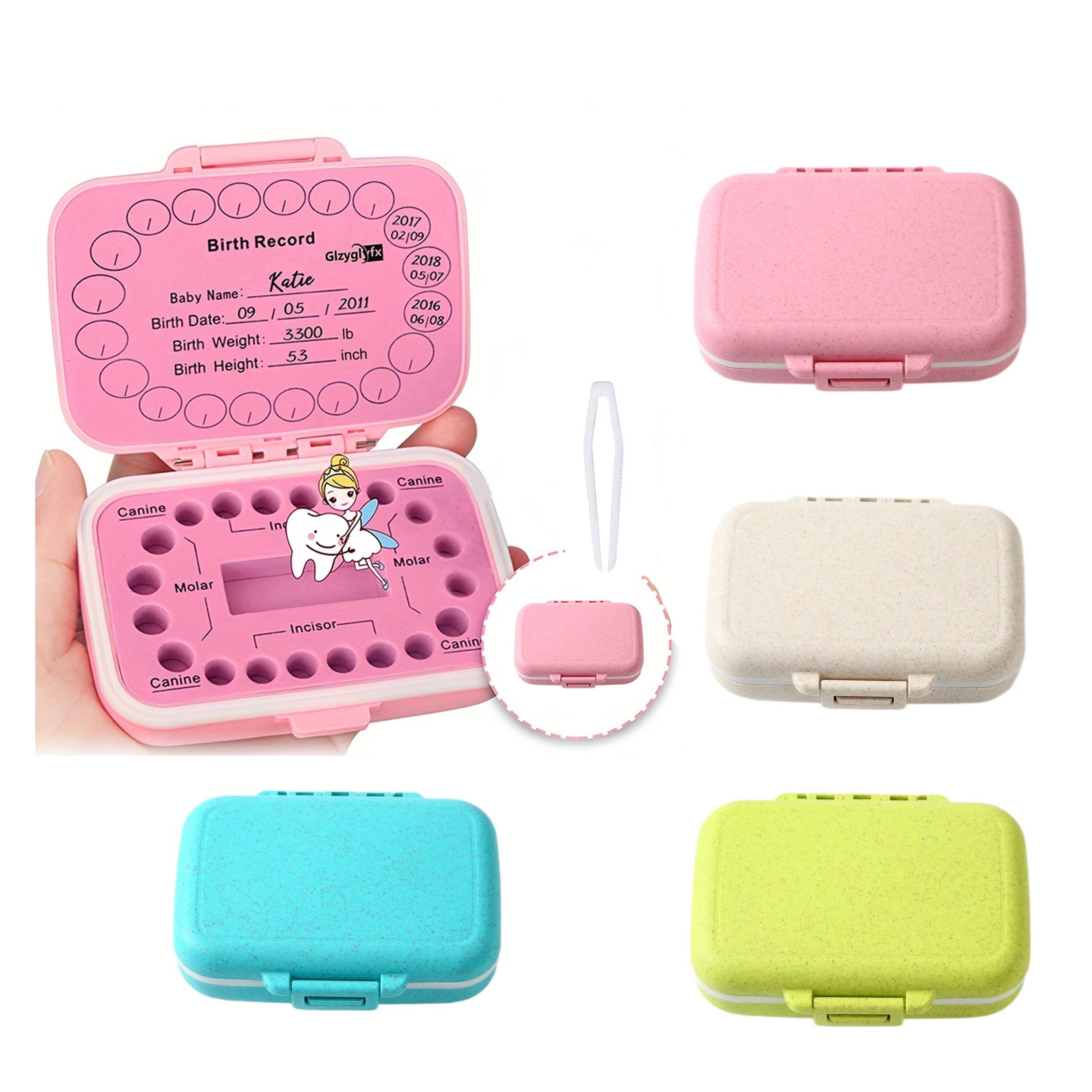 Tooth Keepsake Box Preserve Baby's Tooth Fairy - Temu