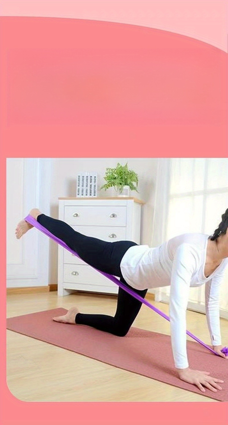 Yoga Stretch Band Tension Band Exercise - Temu New Zealand