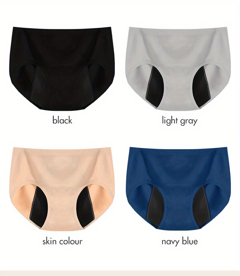 Menstrual Period Panties Comfy Breathable Full coverange - Temu
