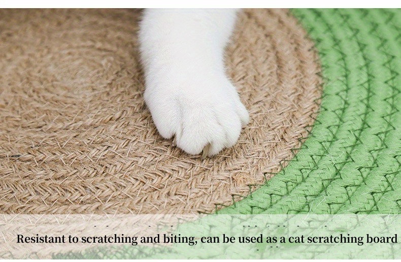 Cat Scratcher Woven Cat Mat Four Seasons Universal Wear - Temu Canada