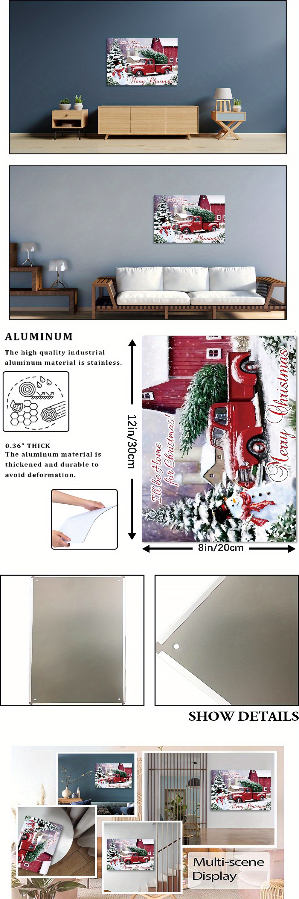 Merry Christmas Tree Vintage Metal Tin - Temu