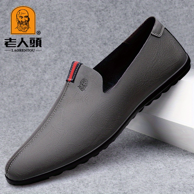 Mens Loafer Shoes Comfy Non Slip Slip On Shoes Mens Driving Shoes ...