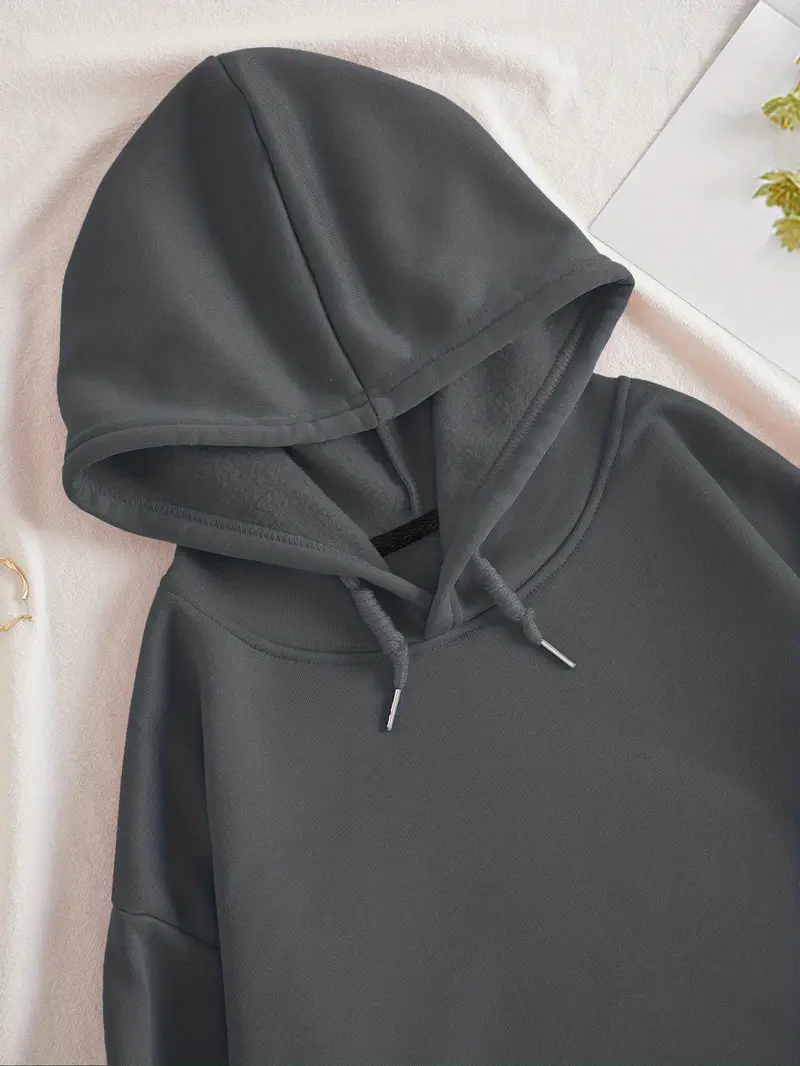 Dandelion Print Kangaroo Pocket Hoodie Casual Long Sleeve Temu Ireland