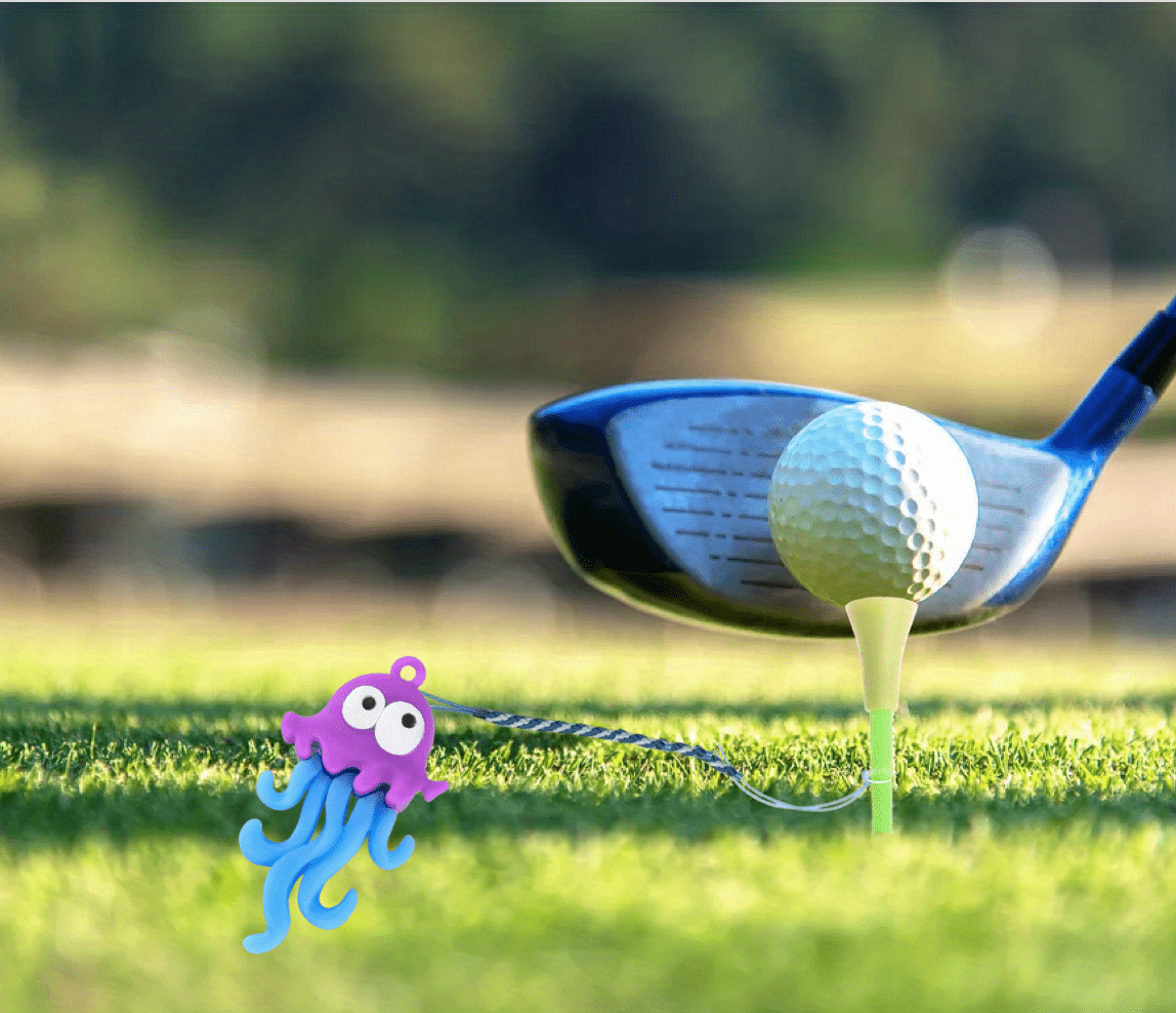 Anti lost Golf Tees Pvc Creative Pendant Gifts Golfer Golf - Temu Netherlands