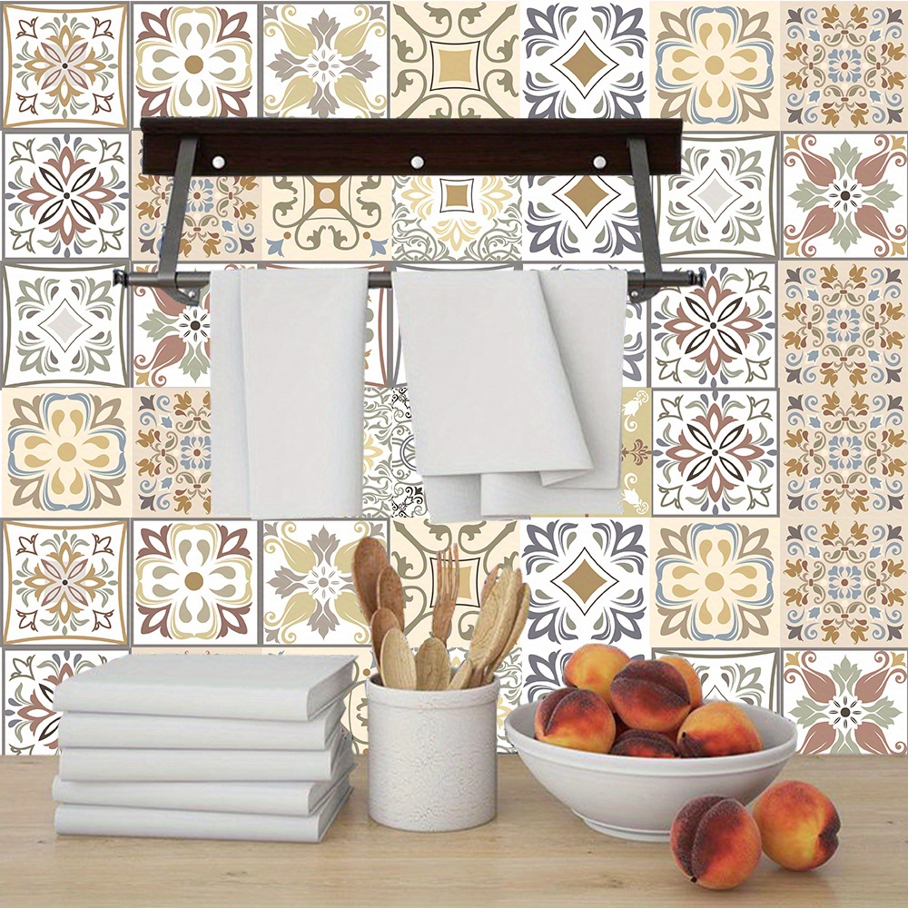 Moroccan Style Stair Sticker Vinyl Stair Riser Stickers Peel - Temu ...