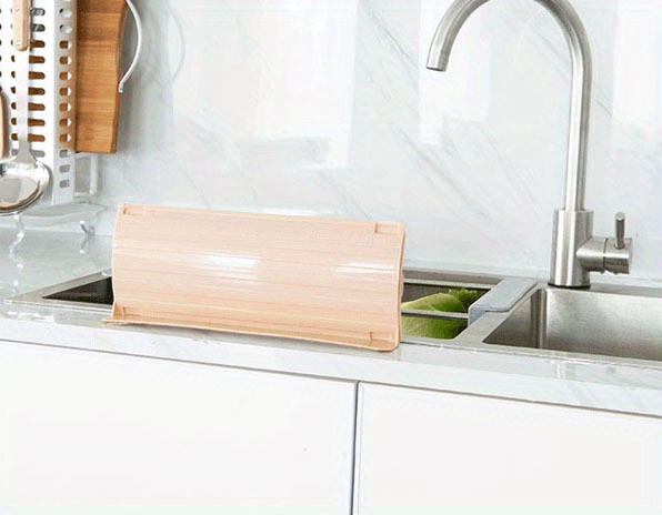 Retractable Suction Cup Sink Baffle Kitchen Baffle - Temu